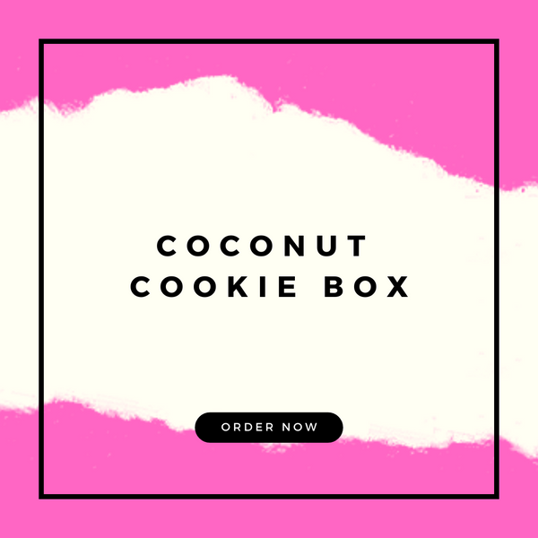 Coconut Cookie Box – sweetspotbakeshoppe